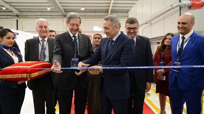 Aéronautique : Daher inaugure sa 3ème usine au Maroc - Le Reporter.ma